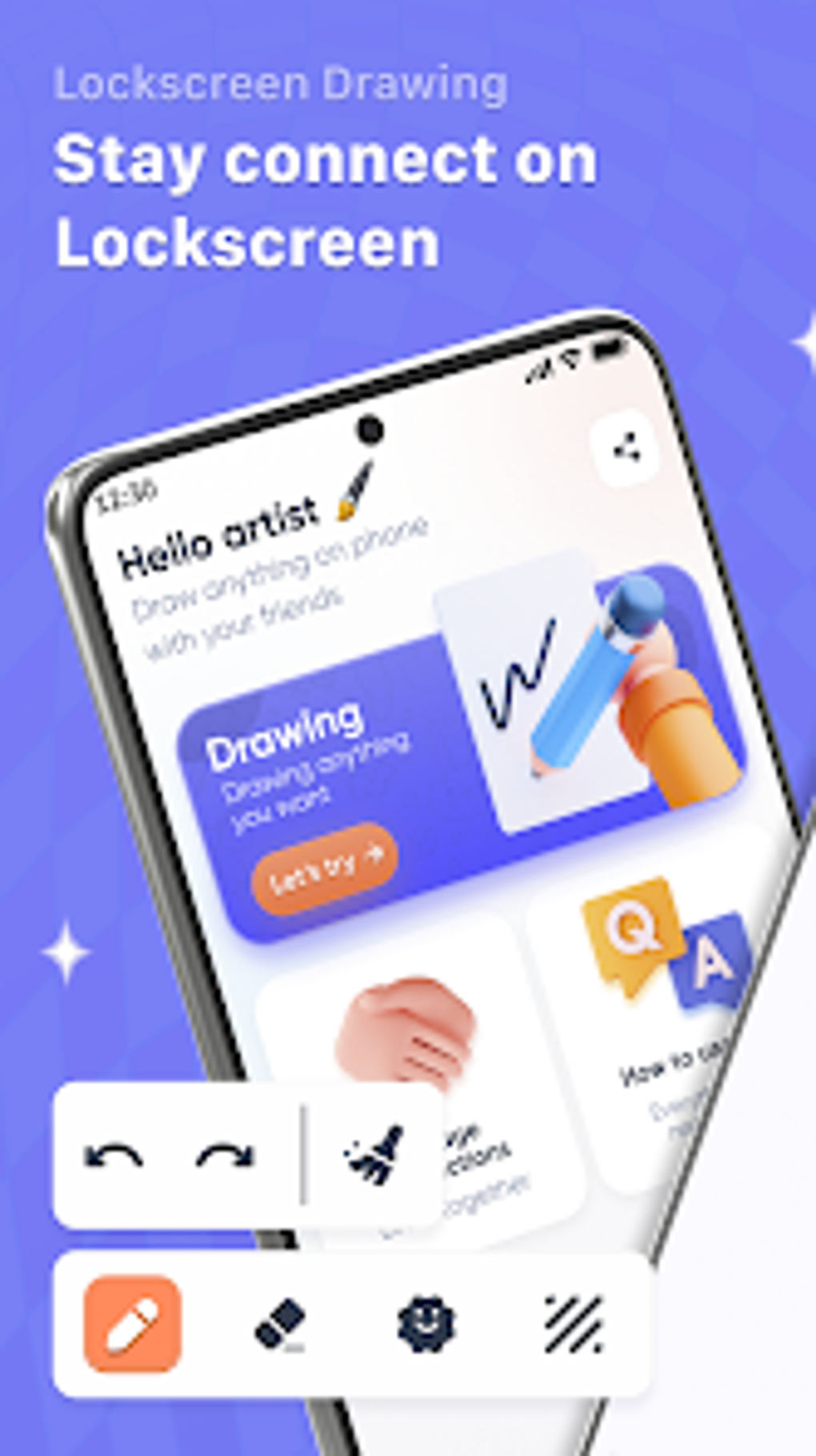 Together - Lockscreen Drawing für Android - Download