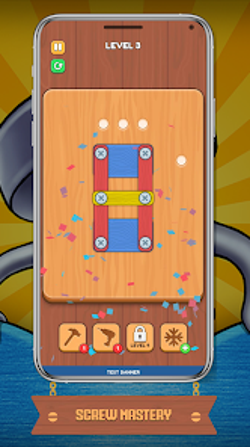 NUTR: Nuts Bolts Wood Puzzle na Android - Download