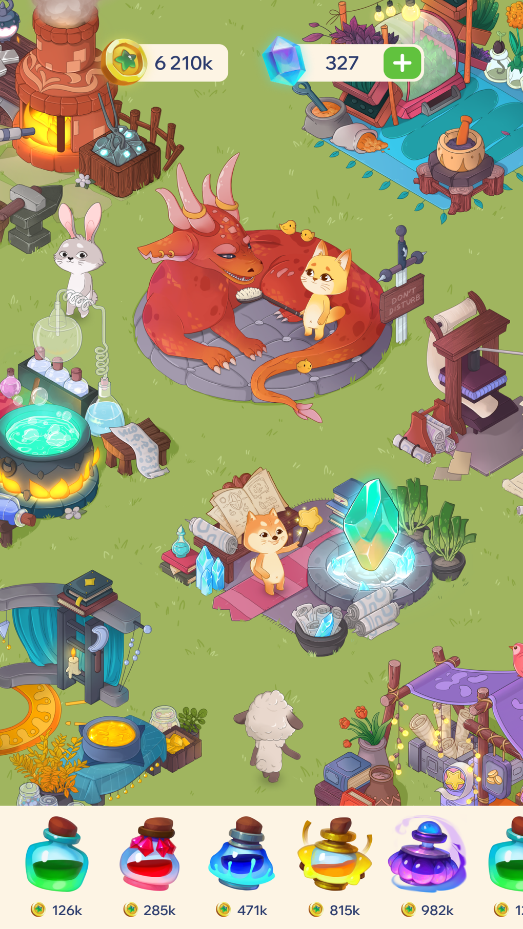 Pets and Magic - Idle Tycoon para iPhone - Descargar