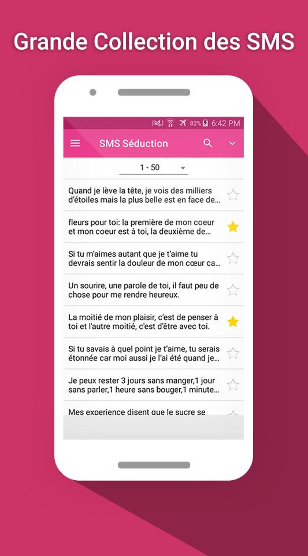 SMS Séduction - Comment Séduir APK for Android - Download