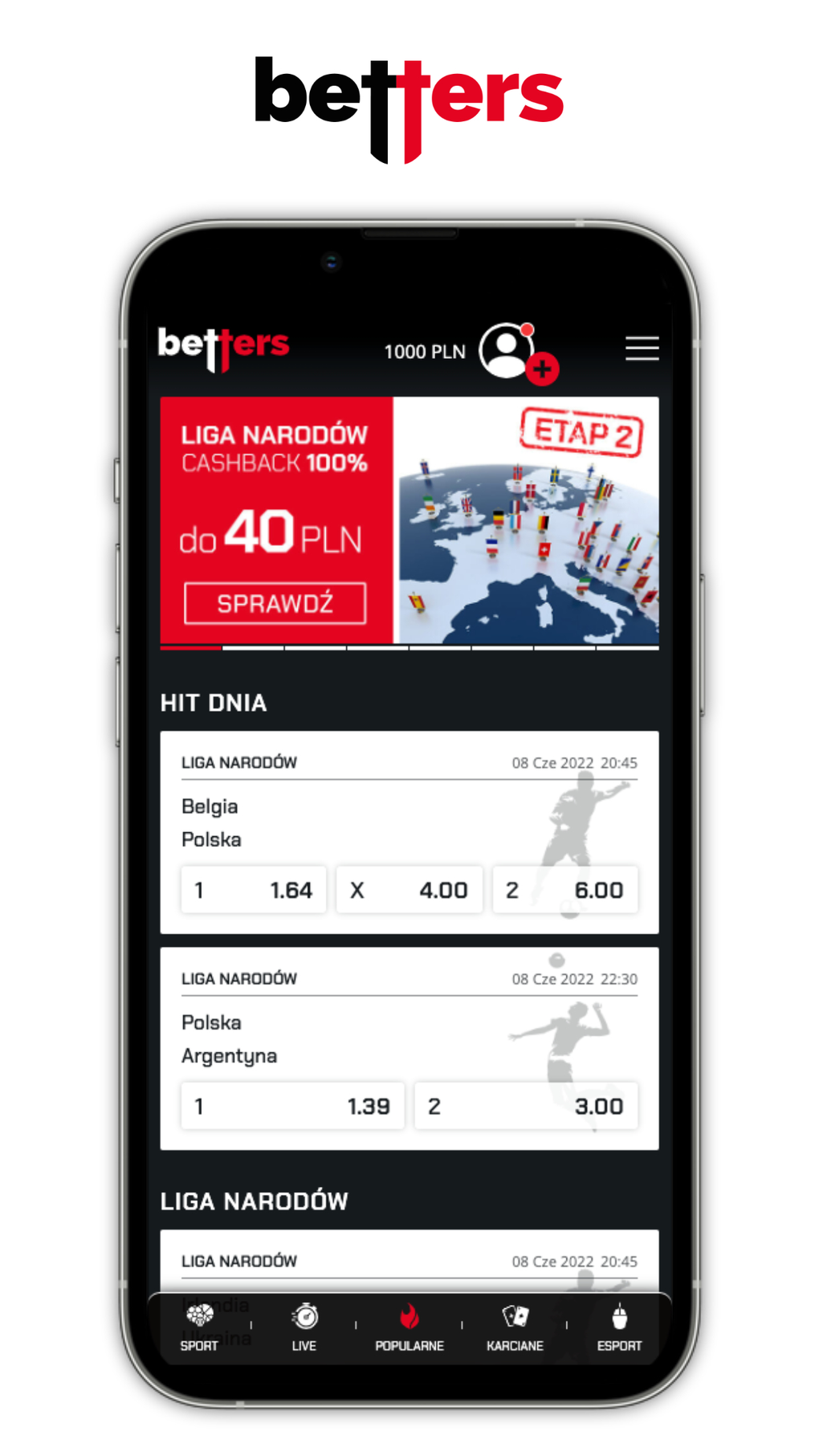 Betters for iPhone - Download