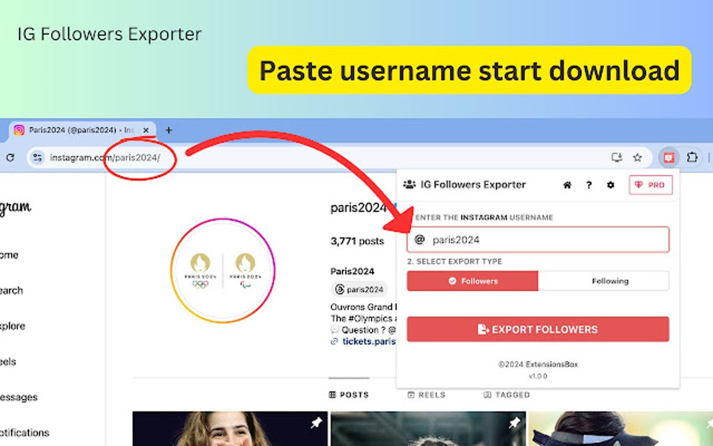 IG Follower Exporter - IG Following Exporter for Google Chrome ...