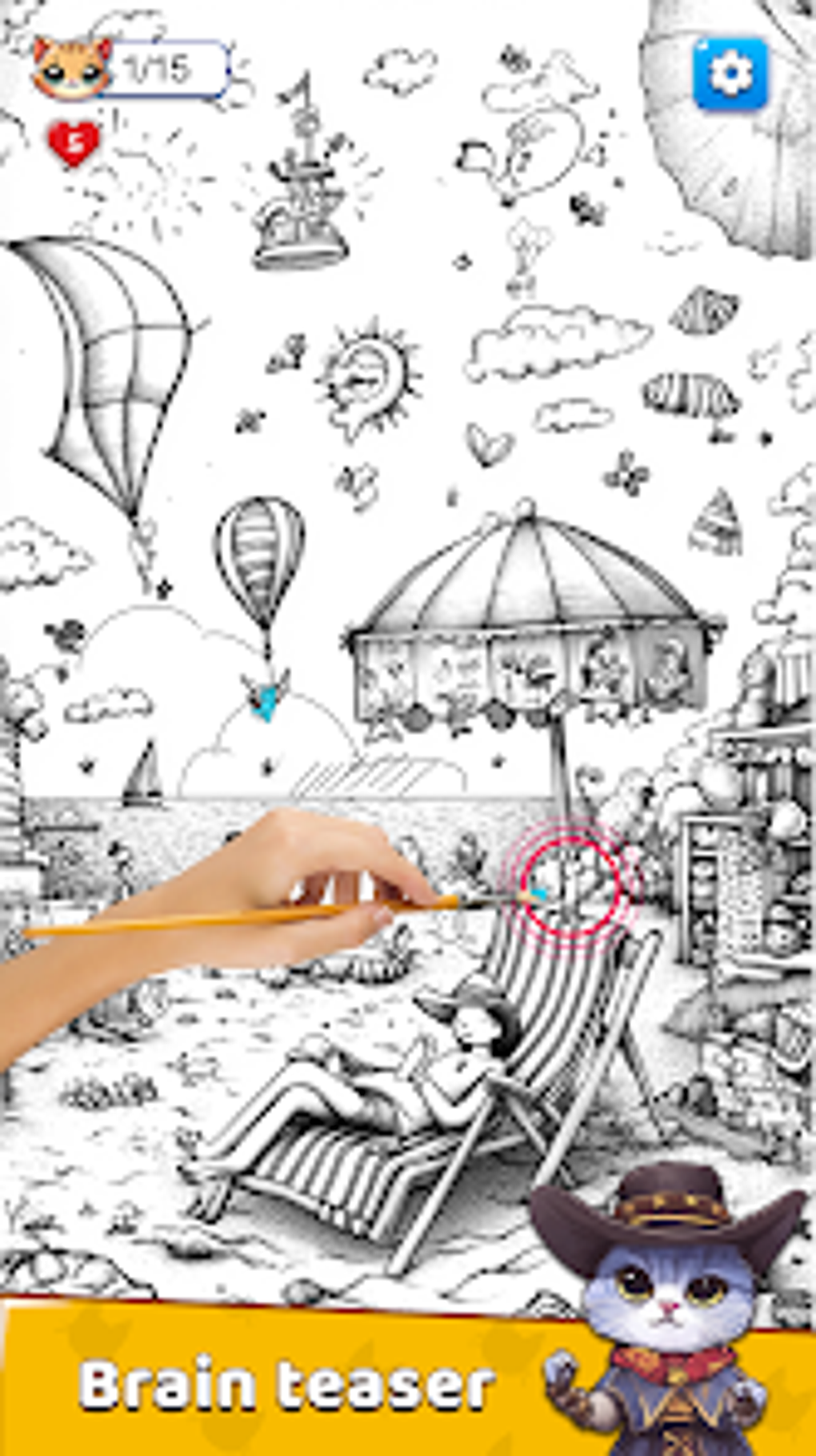 Find The Cat :Hidden Cats Game สำหรับ Android - ดาวน์โหลด