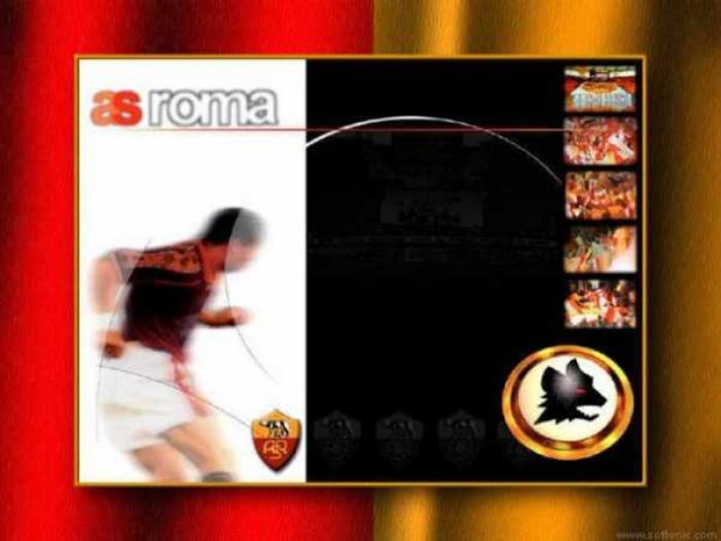 AS Roma Desktop Theme - Descargar