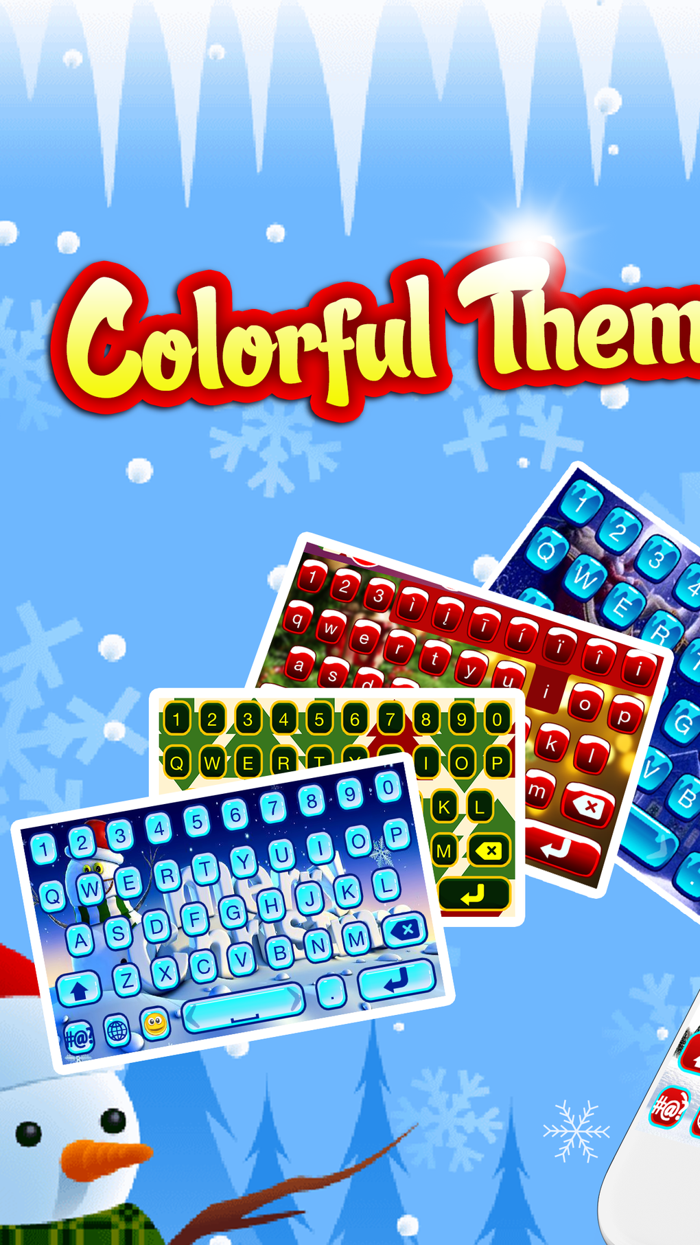 Christmas Emoji Keyboard Themes Custom Keyboards for iPhone - Download