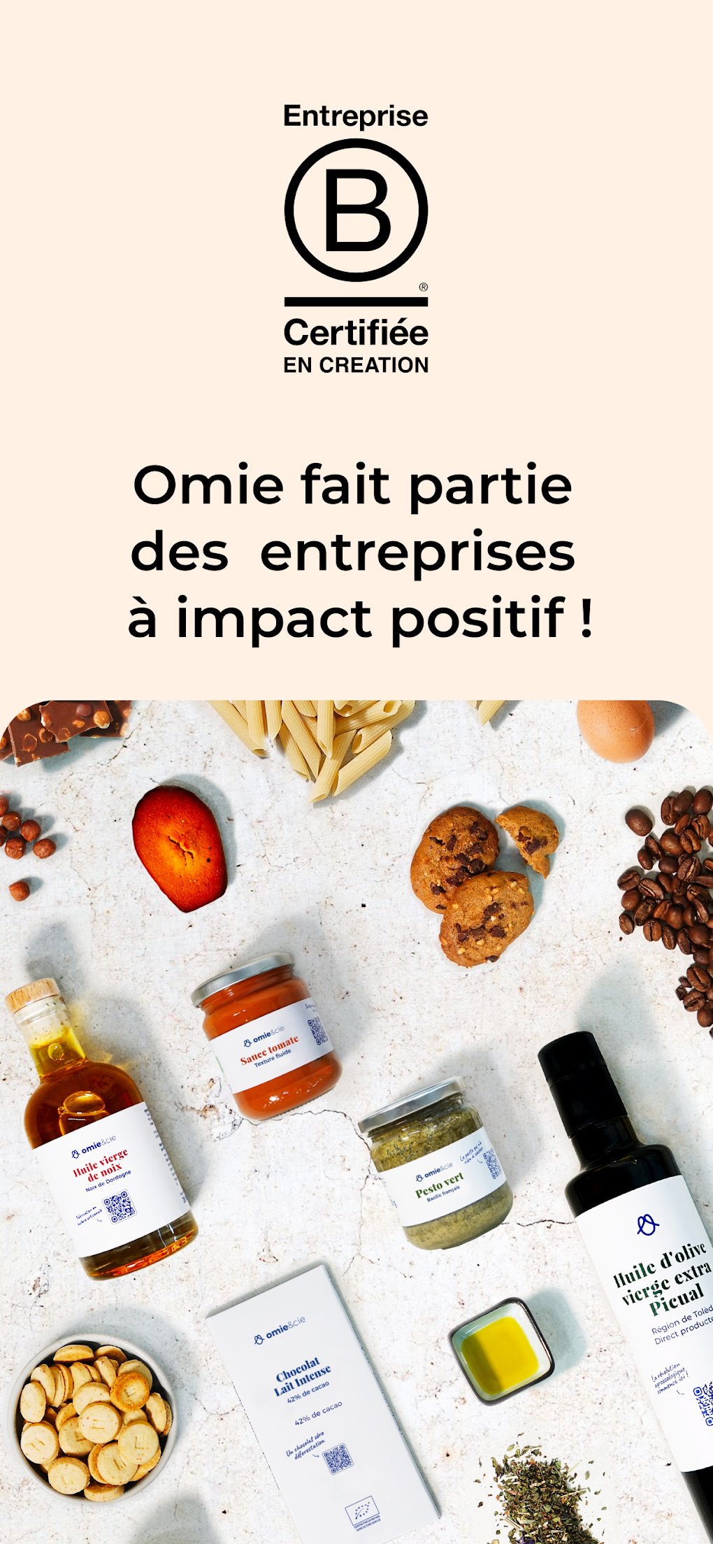 Omie Cie - Livraison courses for Android - Download