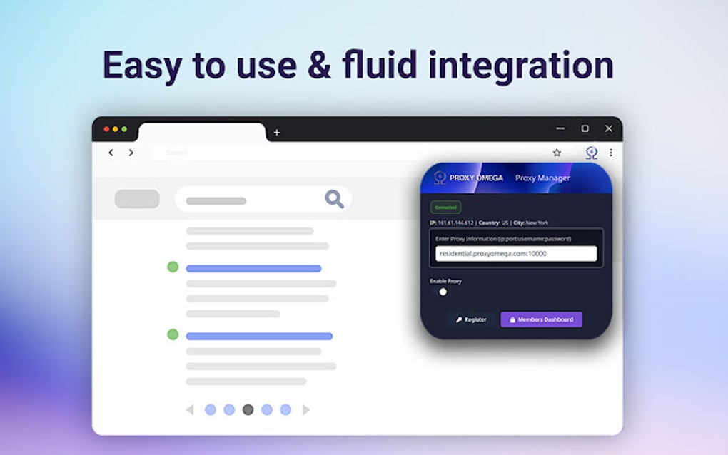 ProxyOmega Proxy Manager para Google Chrome - Extensión Descargar