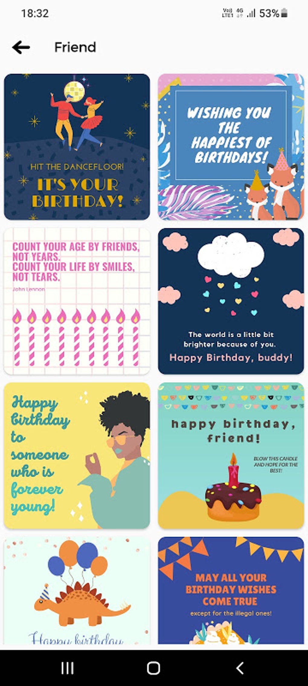 Birthday Wishes Messages Images Status Quotes APK Android 