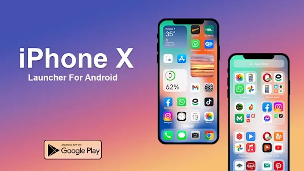 iphone x launcher for Android (Android) - Download
