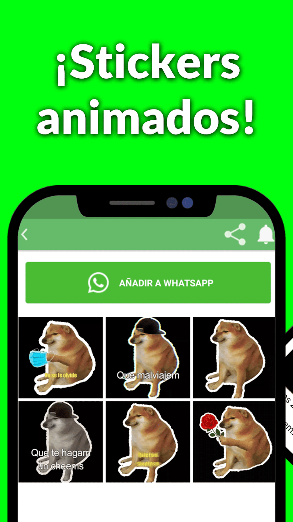 Stickers de Cheems doge para Android - Descargar