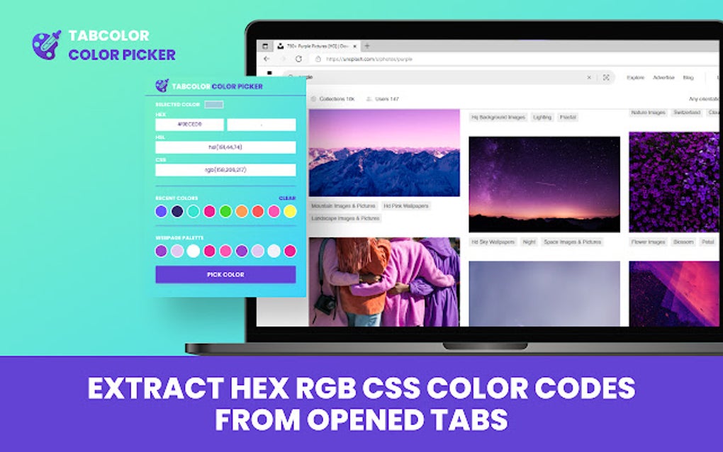TabColor color picker для Google Chrome - Расширение Скачать
