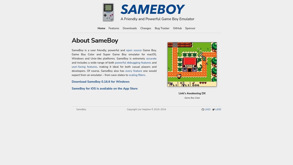 SameBoy para Mac - Descargar