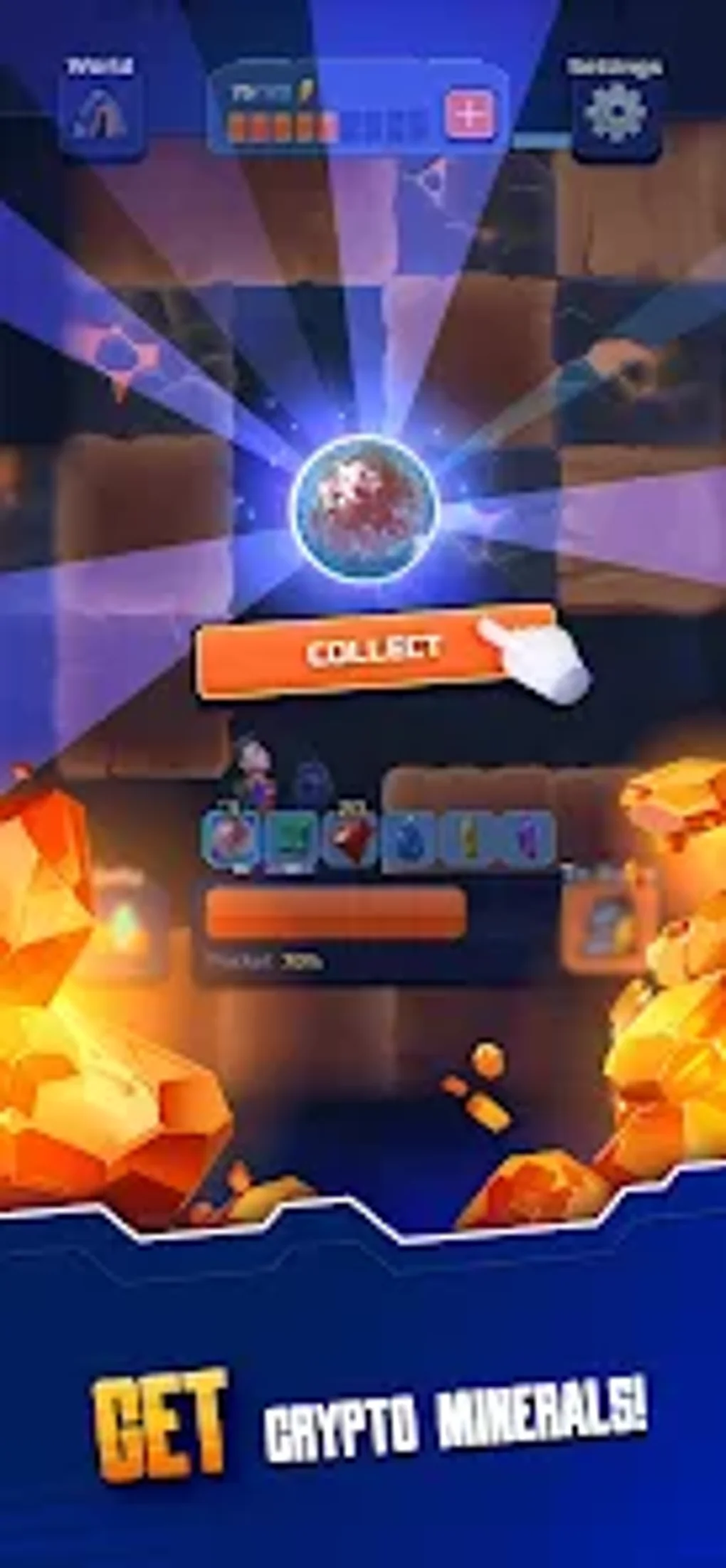 Deep Rock Mining: Crypto Game for Android - Download