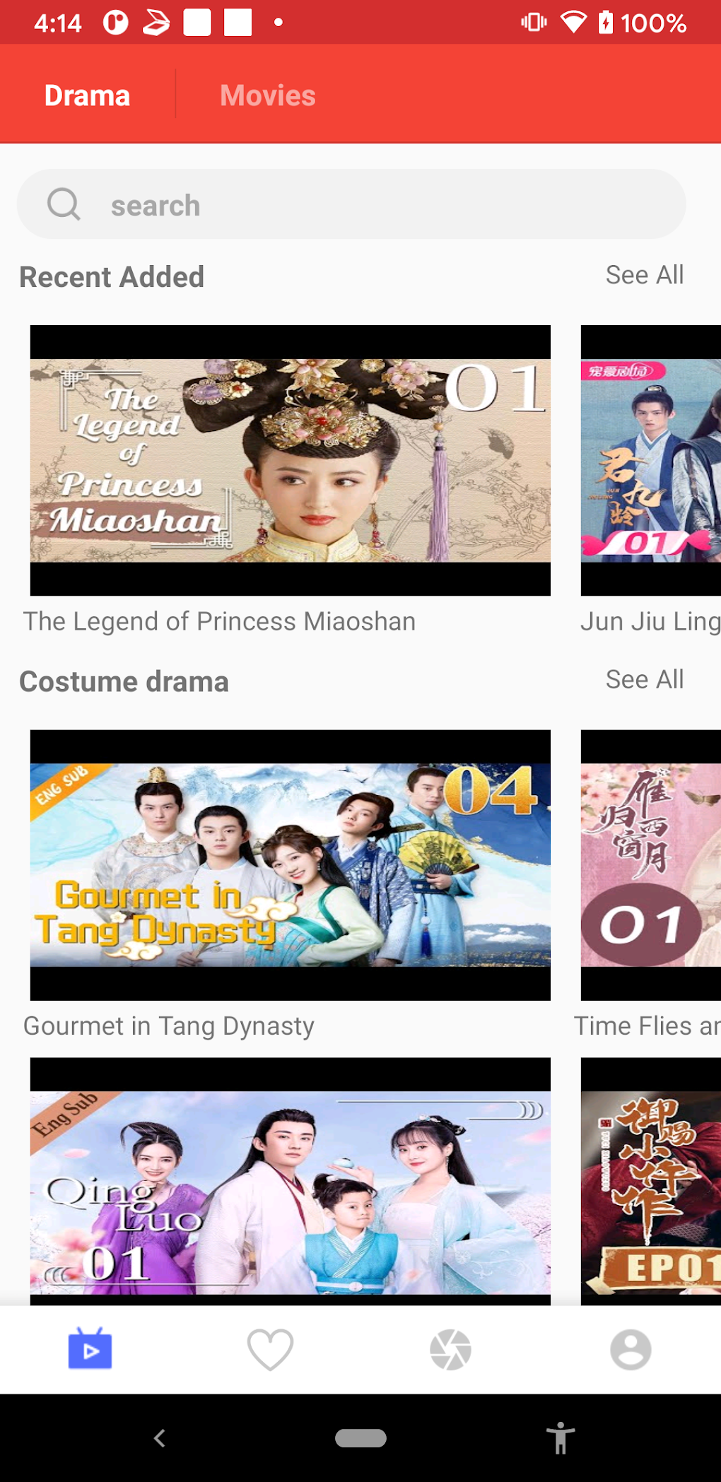 LinLi TV Lite drama and movie for Android - Download