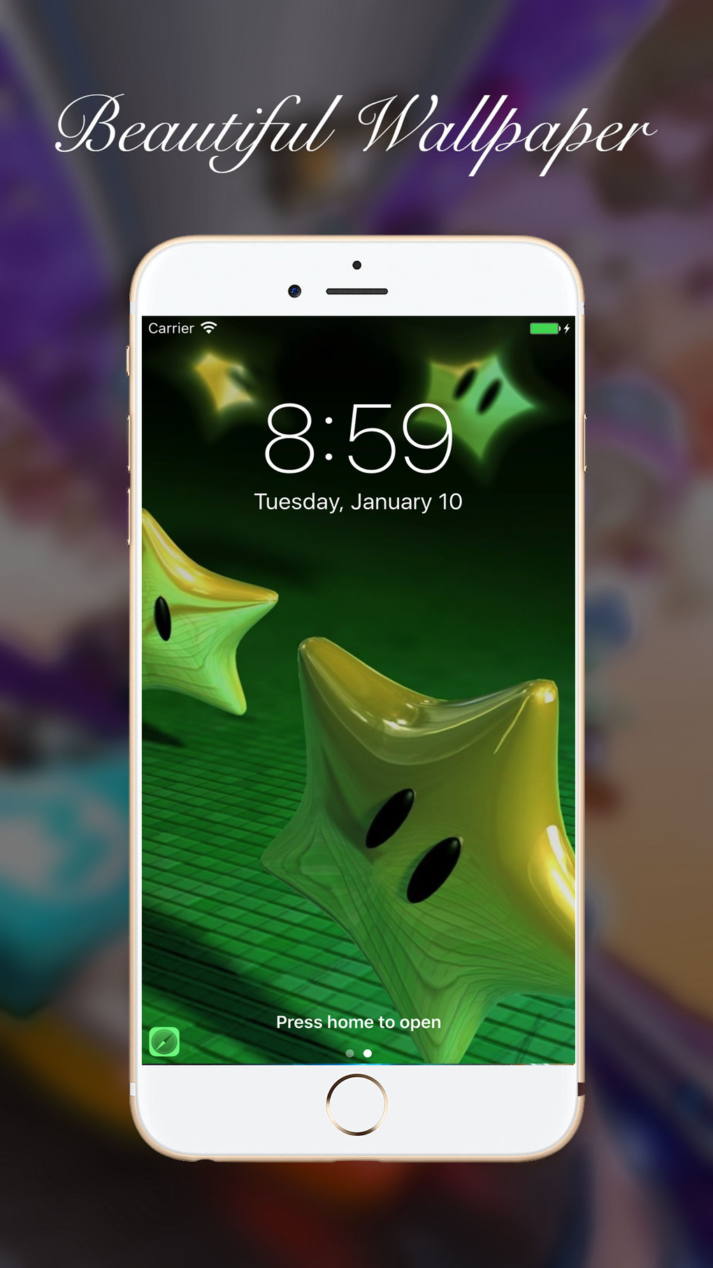 iPhone 용 SMR Wallpaper - Design for Super Mario Run Fans - 다운로드