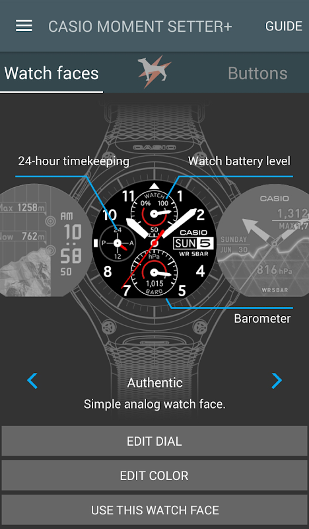 CASIO MOMENT SETTER+(Old Ver.) APK para Android - Descargar