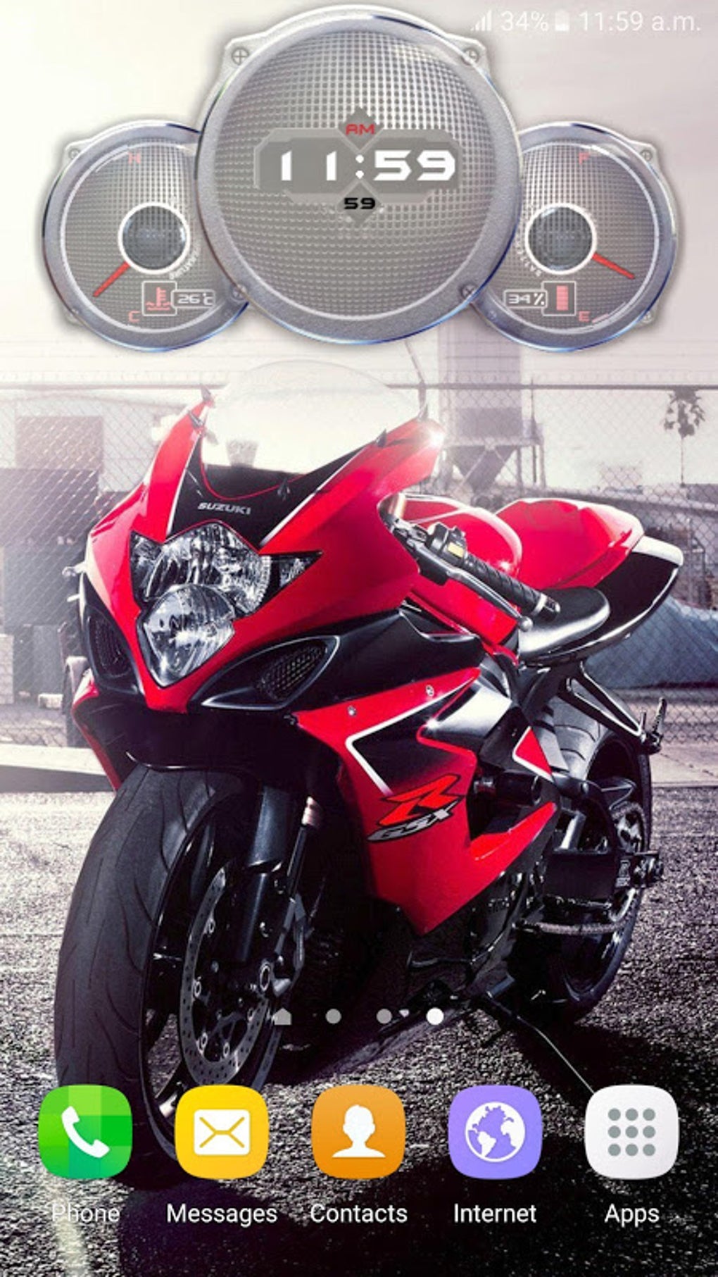 Superbike Clock Wallpaper HD APK for Android - Download