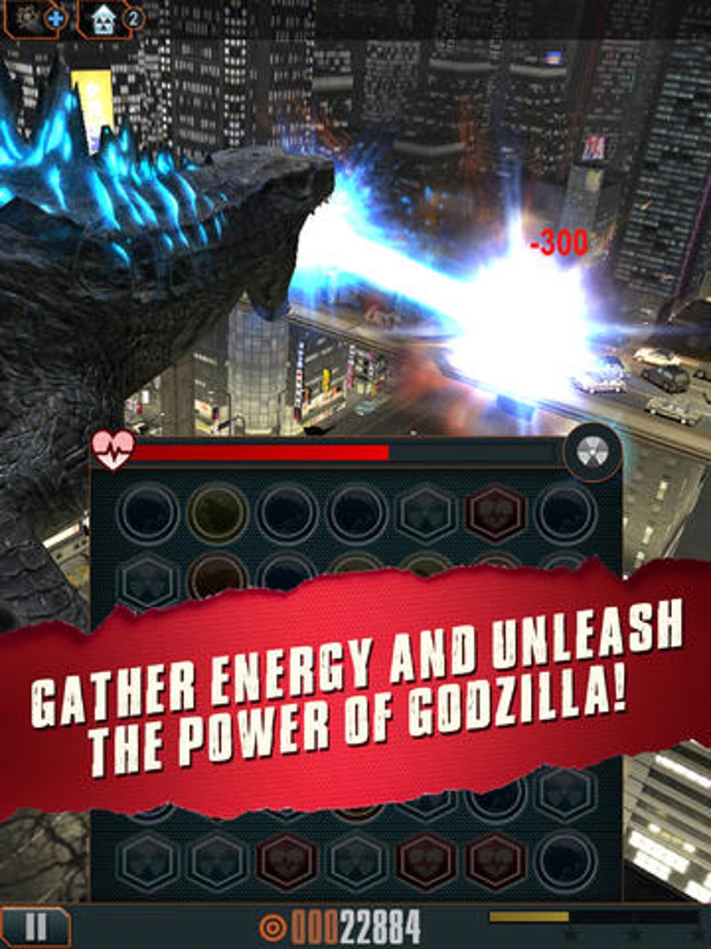 Godzilla - Smash3 para iPhone - Descargar