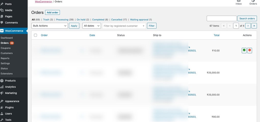 Order Approval for Woocommerce para WordPress - Descargar