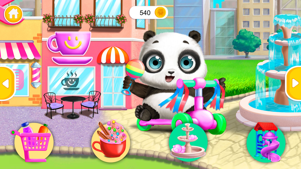 Panda Lu Baby Bear City for iPhone - Download