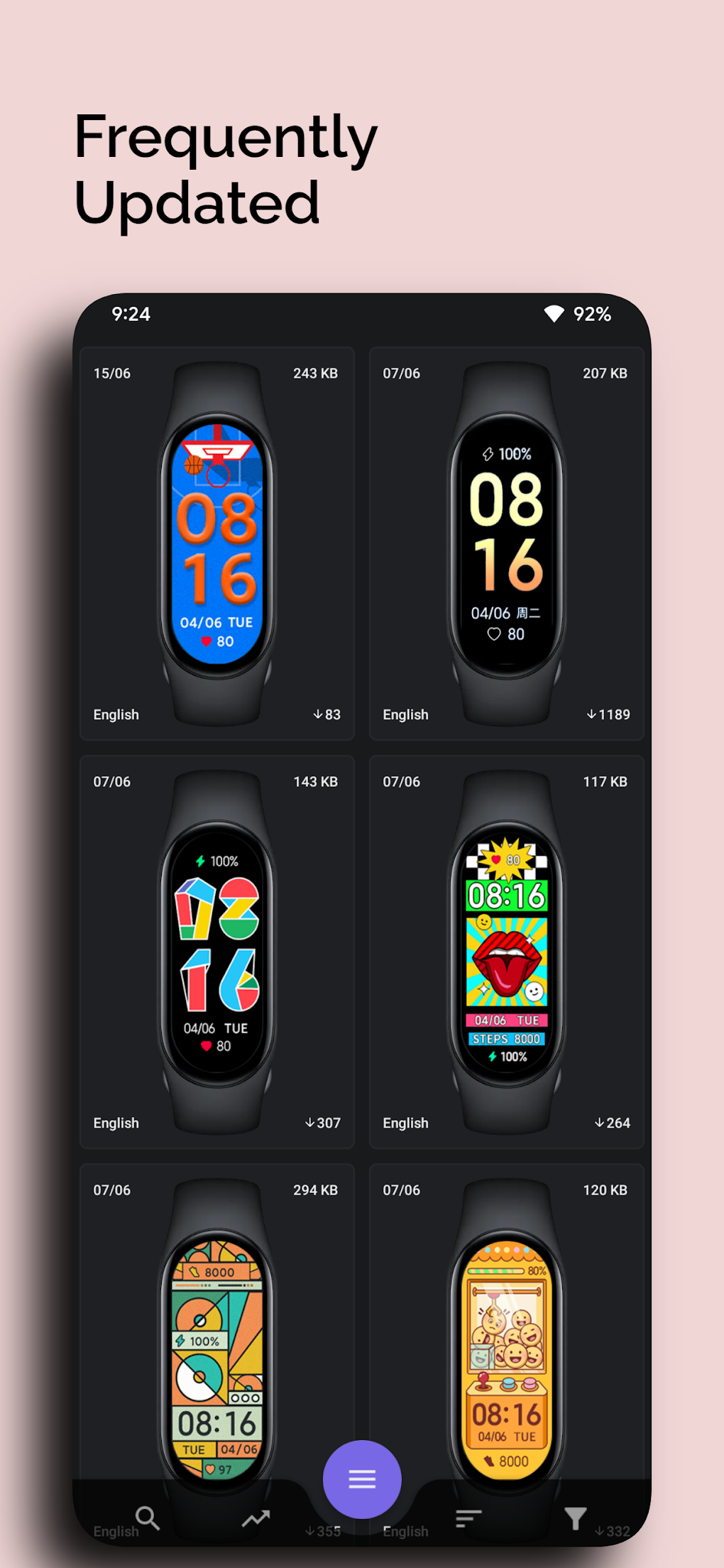 Mi Band 7 Watch Faces APK para Android - Descargar
