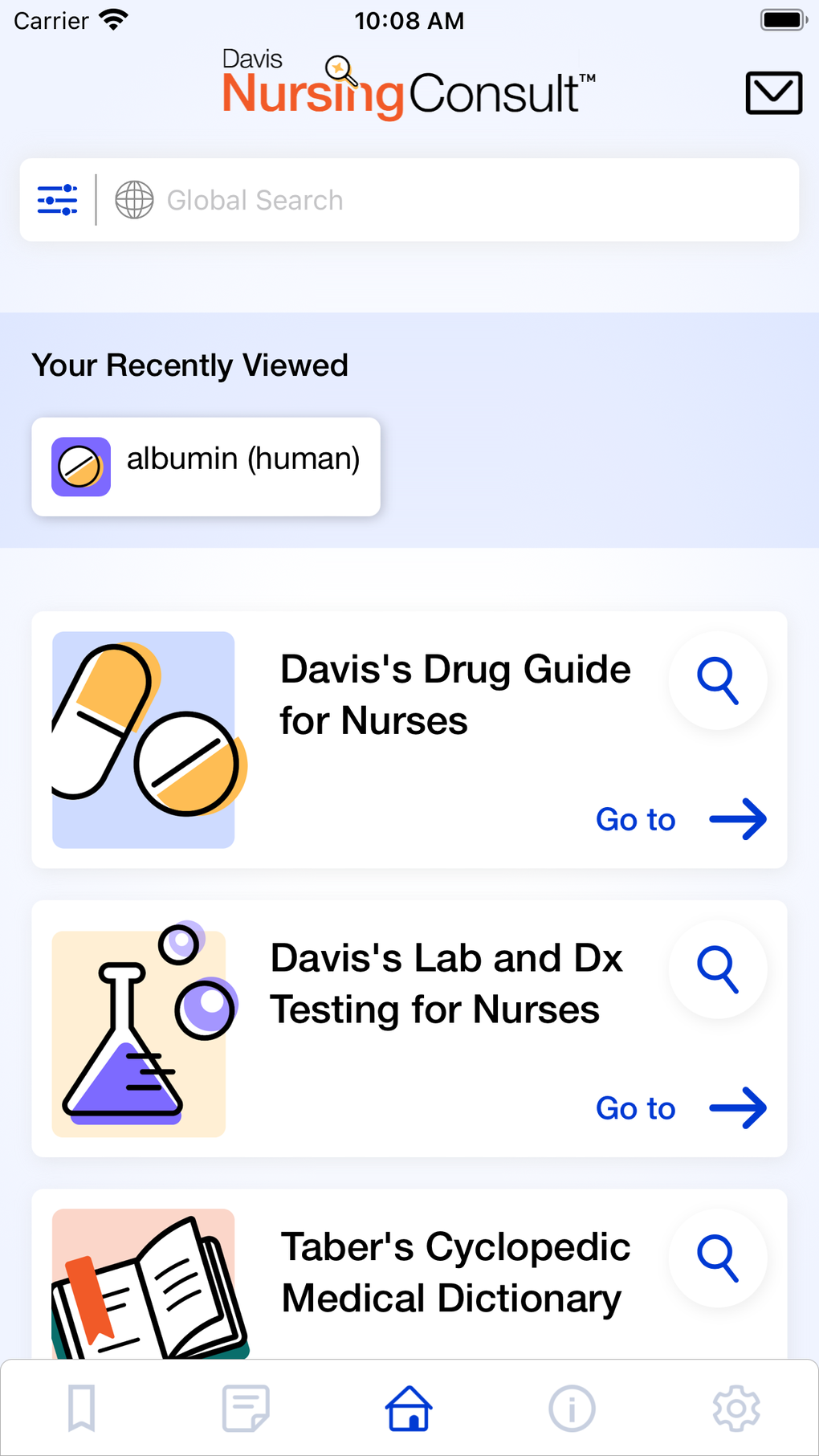 Davis Nursing Consult para iPhone - Descargar