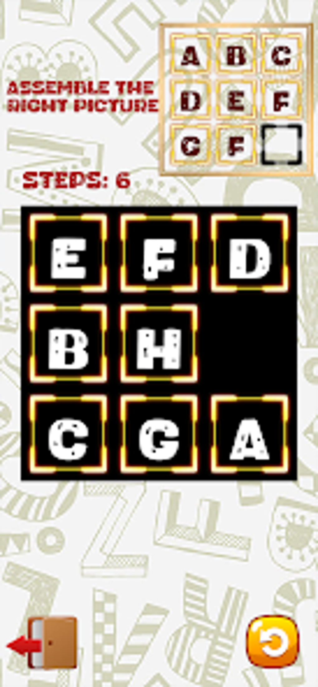 Alphabet Puzzle Sorting สำหรับ Android - ดาวน์โหลด