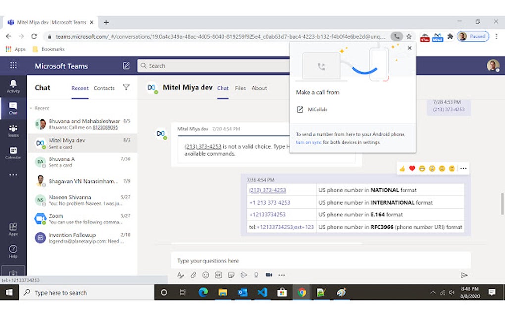 Mitel Web Extension para Google Chrome - Extensión Descargar