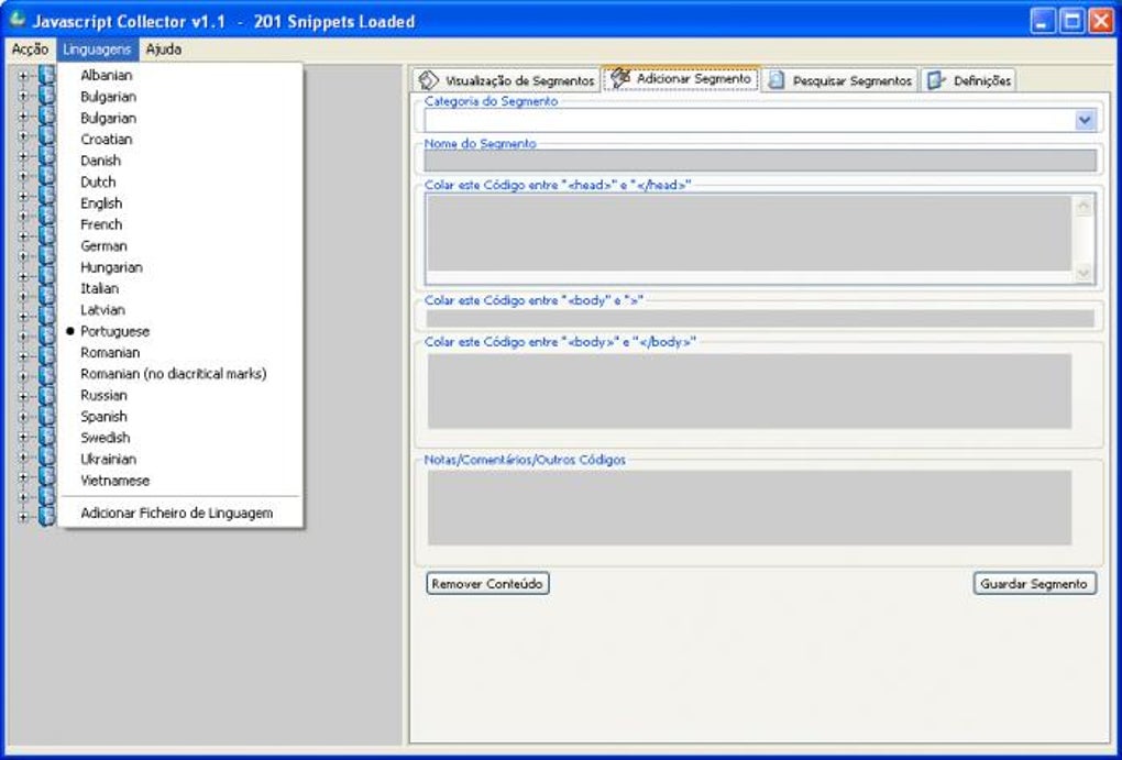JavaScript Collector - Download