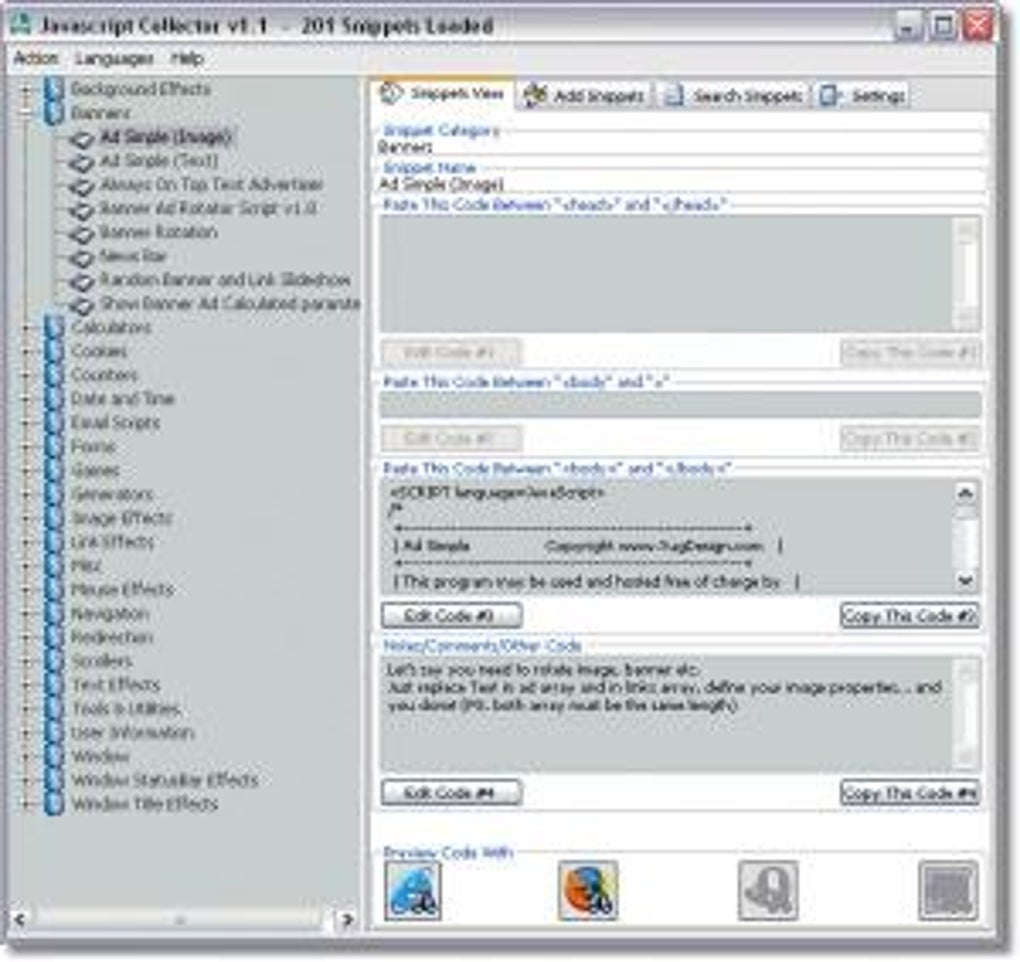 JavaScript Collector - Download