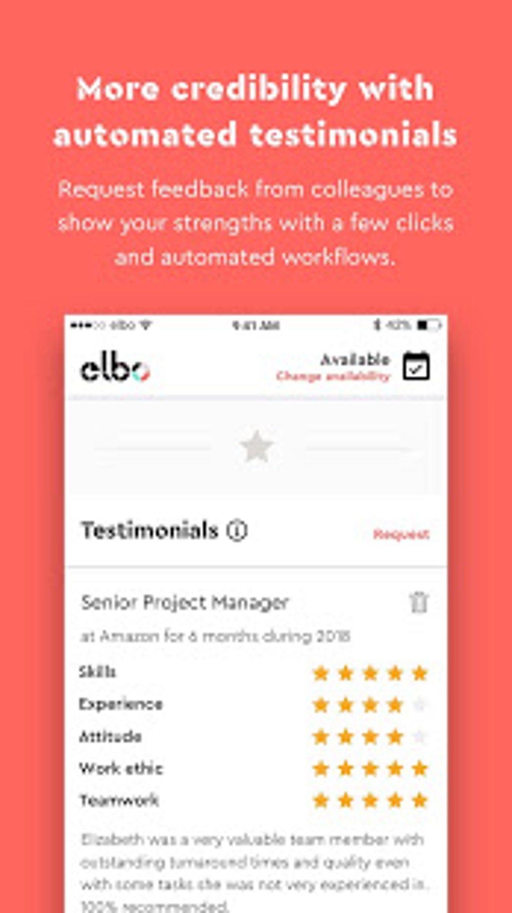 elbo for tech jobs for Android - Download