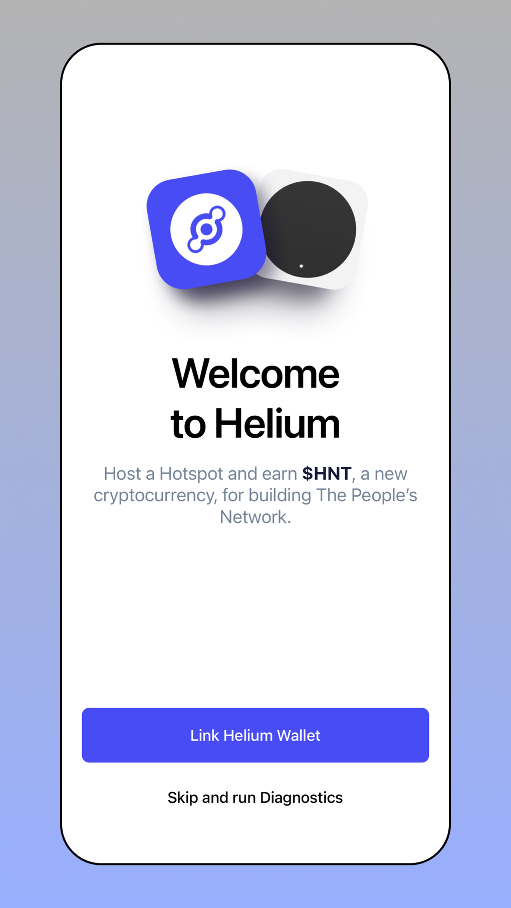 Helium Hotspot para iPhone - Descargar