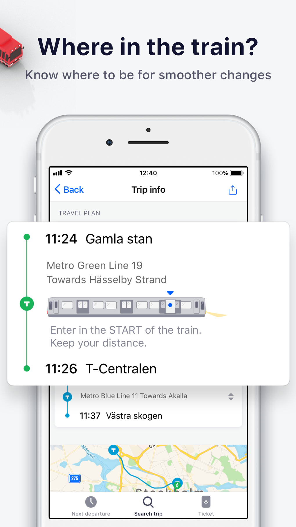 iPhone 용 Res i STHLM:SL journey planner - 다운로드