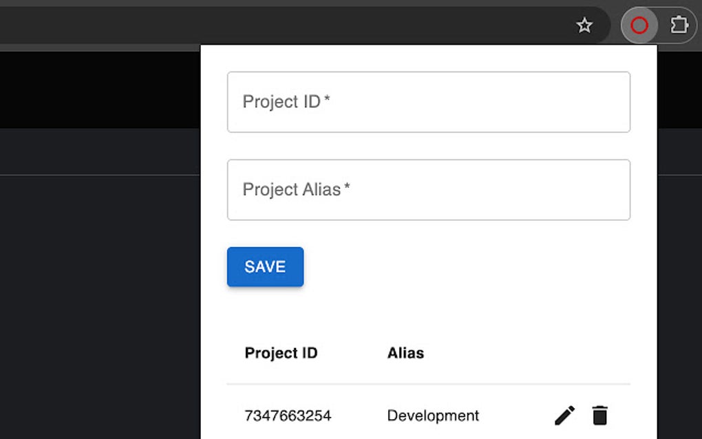 OpenShift Project Aliases pour Google Chrome - Extension Télécharger