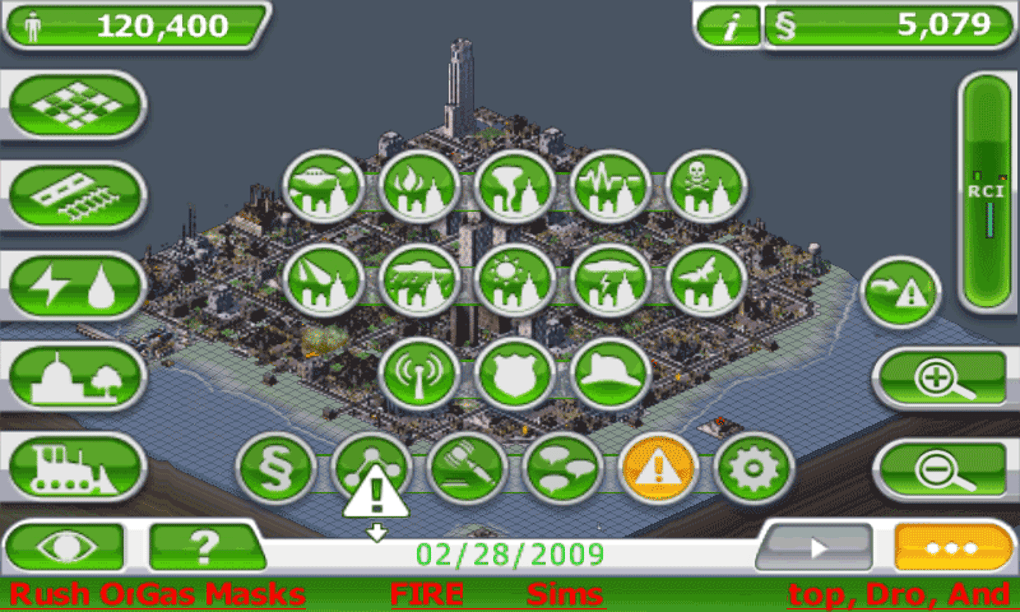 SimCity pour Android - Télécharger