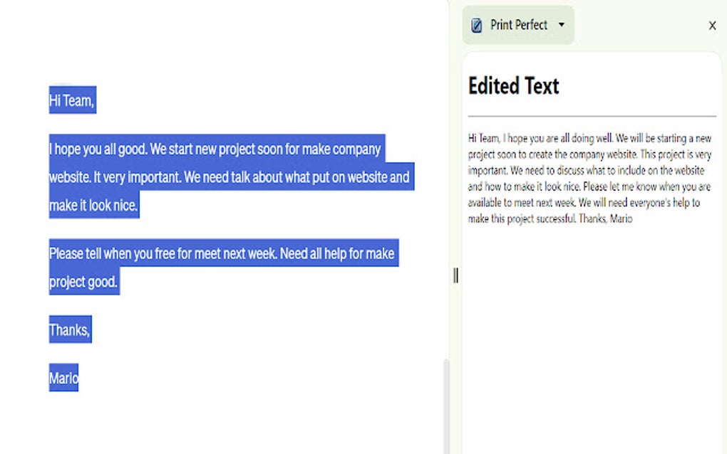 Print Perfect per Google Chrome - Estensione Download