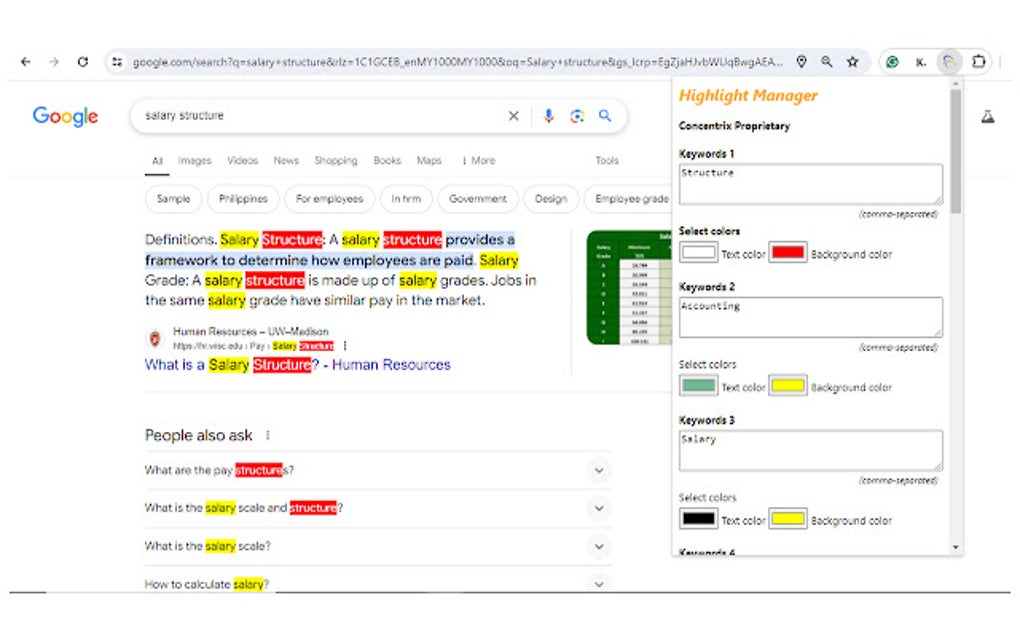 Highlight Manager para Google Chrome - Extensión Descargar