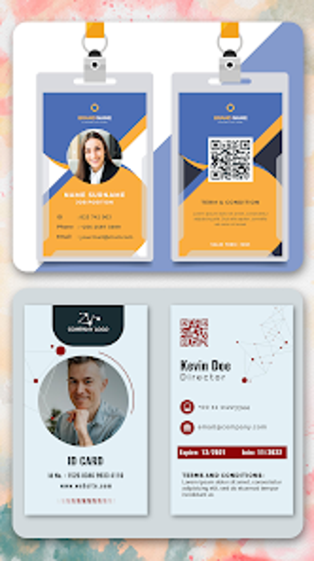 Employee Card Maker para Android - Descargar