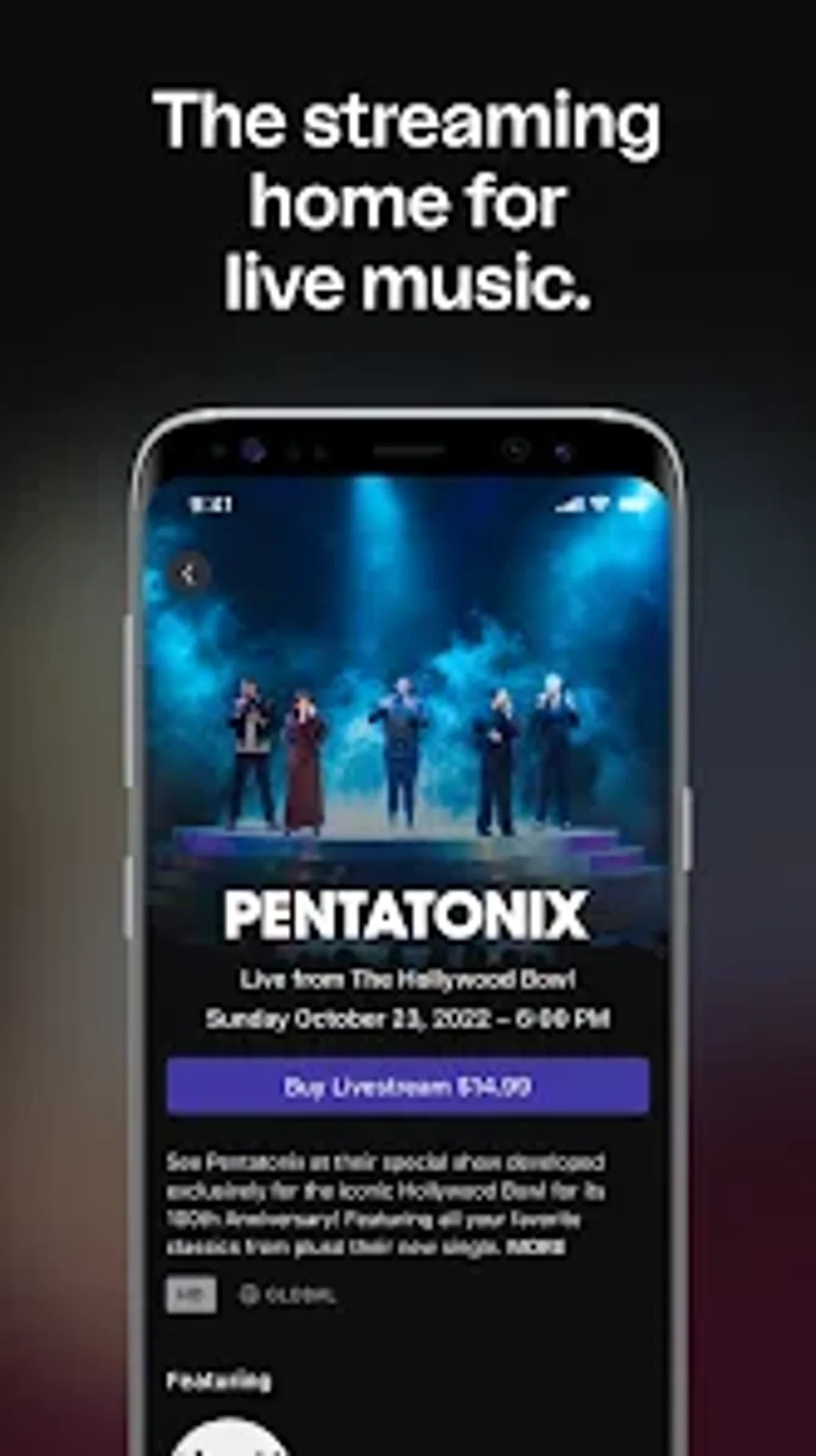 Veeps: Watch Live Music for Android - Download