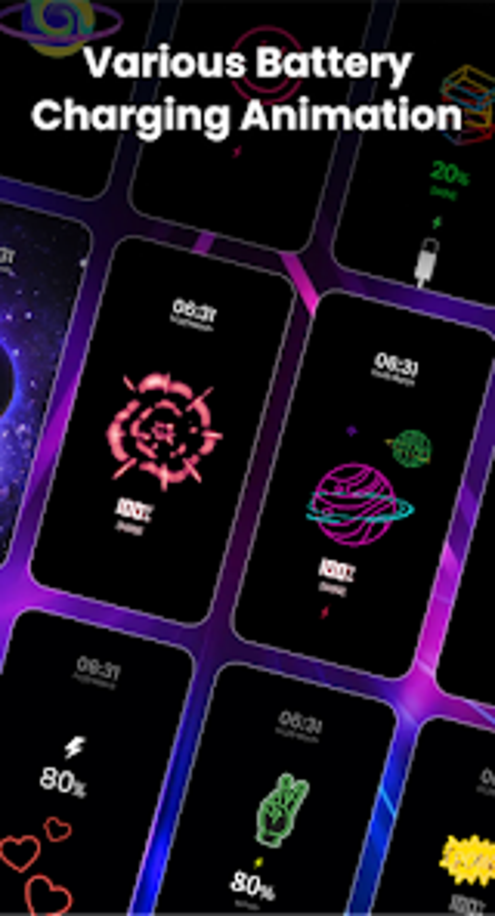 Battery Charging Animation 3D für Android - Download