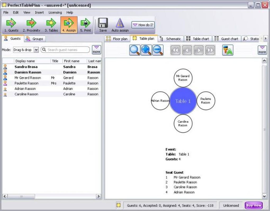 PerfectTablePlan - Descargar