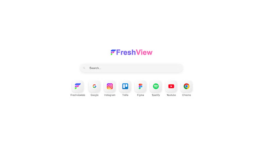 FreshView New Tab para Google Chrome - Extensión Descargar
