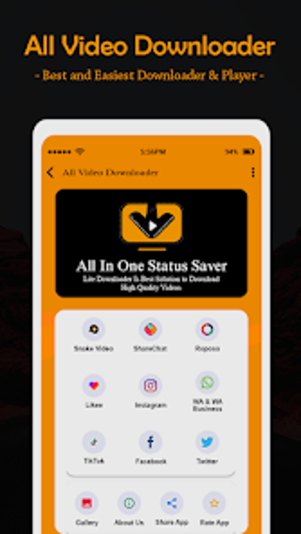 All Video Downloader für Android - Download