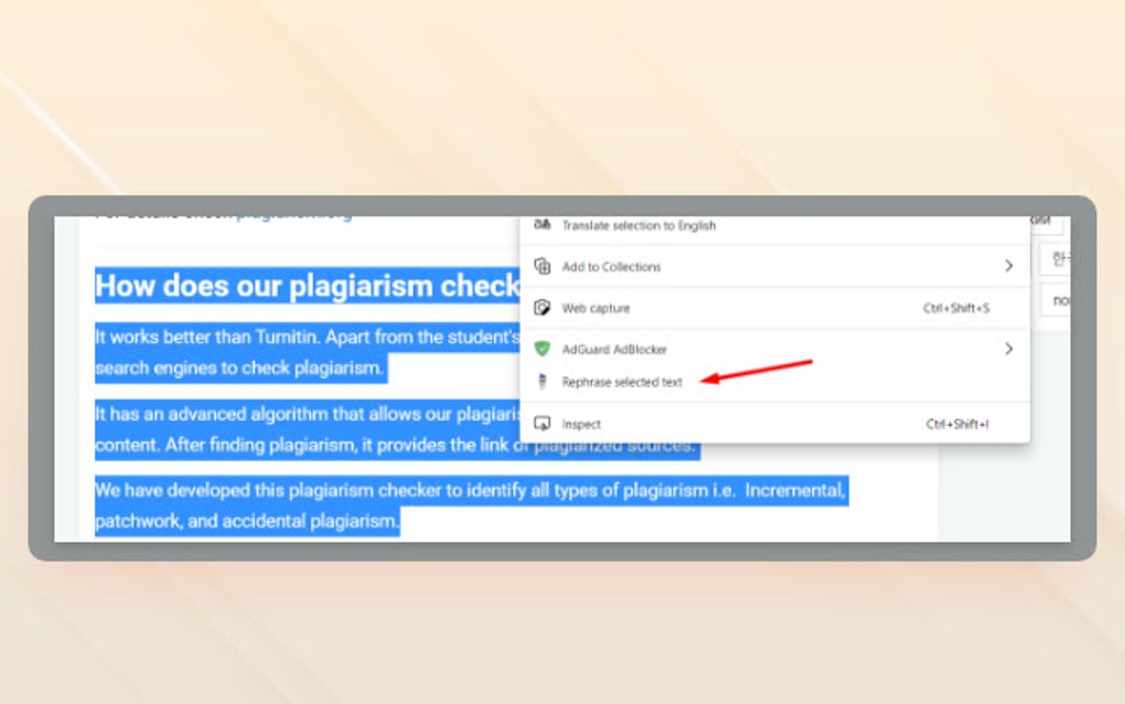 Rephraser for Google Chrome - Extension Download