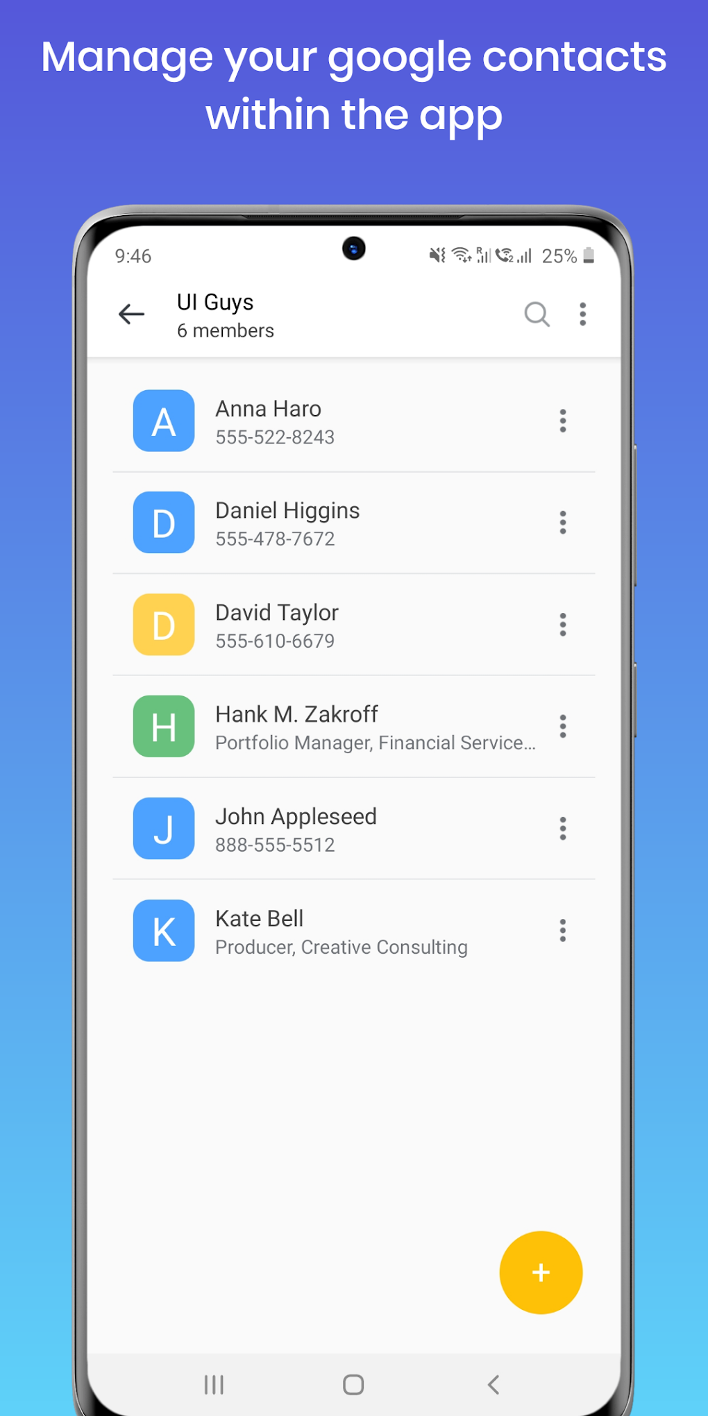 Shared Contacts : Contact App for Android - Download