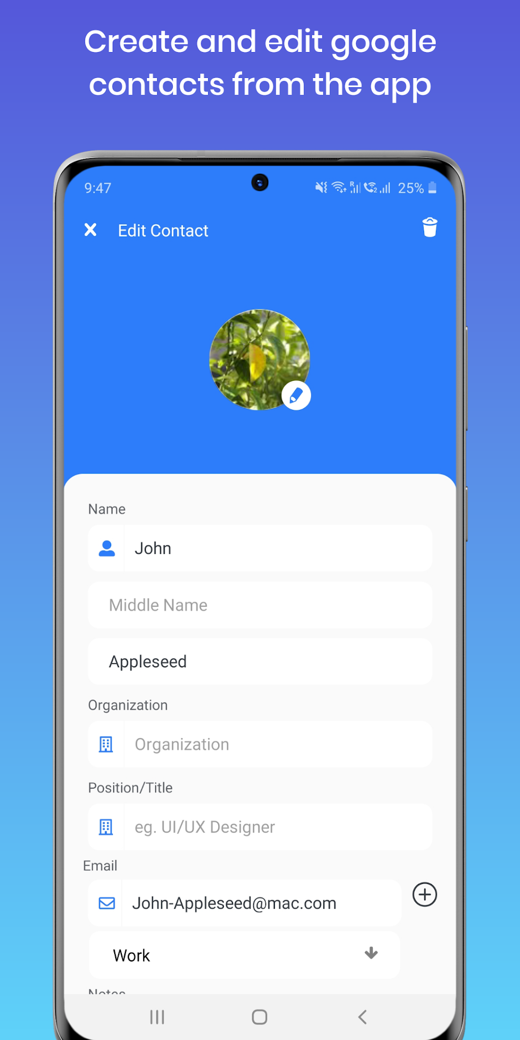 Shared Contacts : Contact App for Android - Download