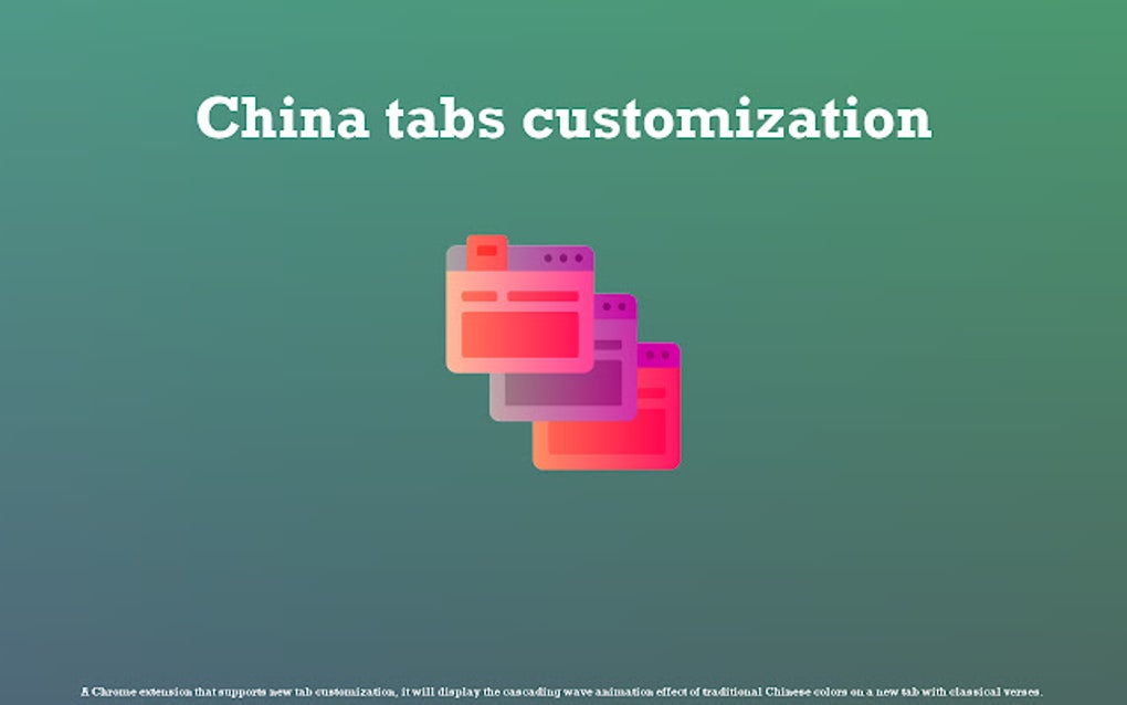 China tabs customization para Google Chrome - Extensión Descargar China tabs customization para Google Chrome - Extensión Descargar