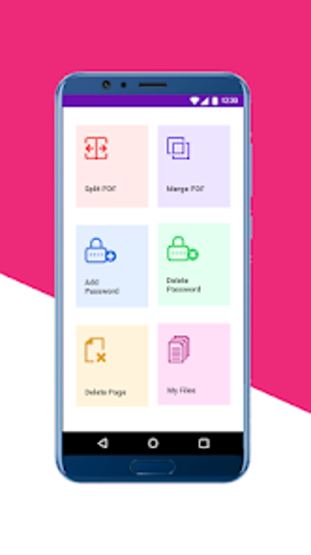 PDF Split Merge Delete Page Android 