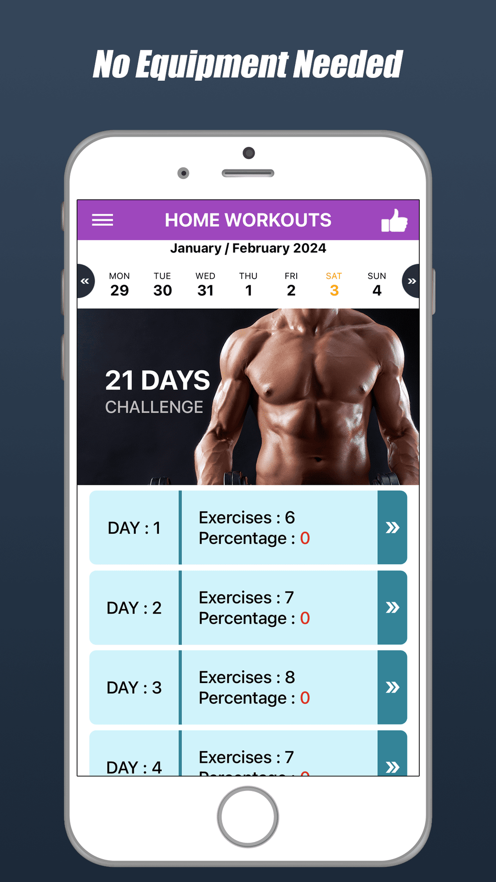 Home Workouts Body Building for iPhone - Download