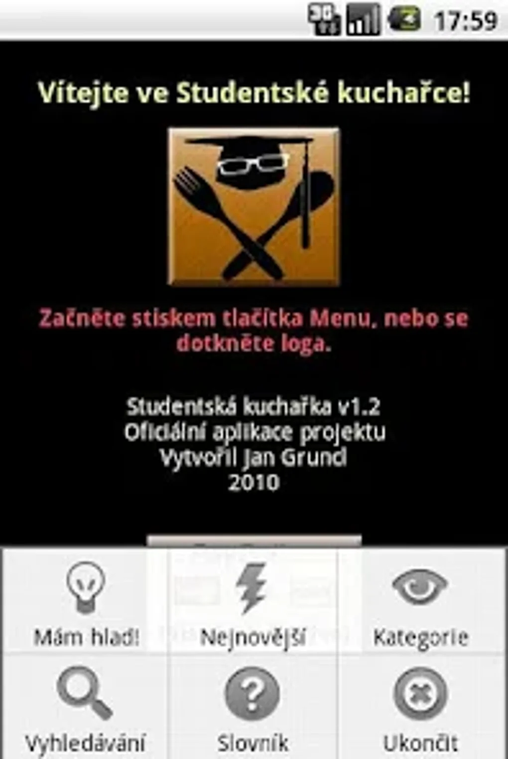 Studentská kuchařka para Android - Descargar